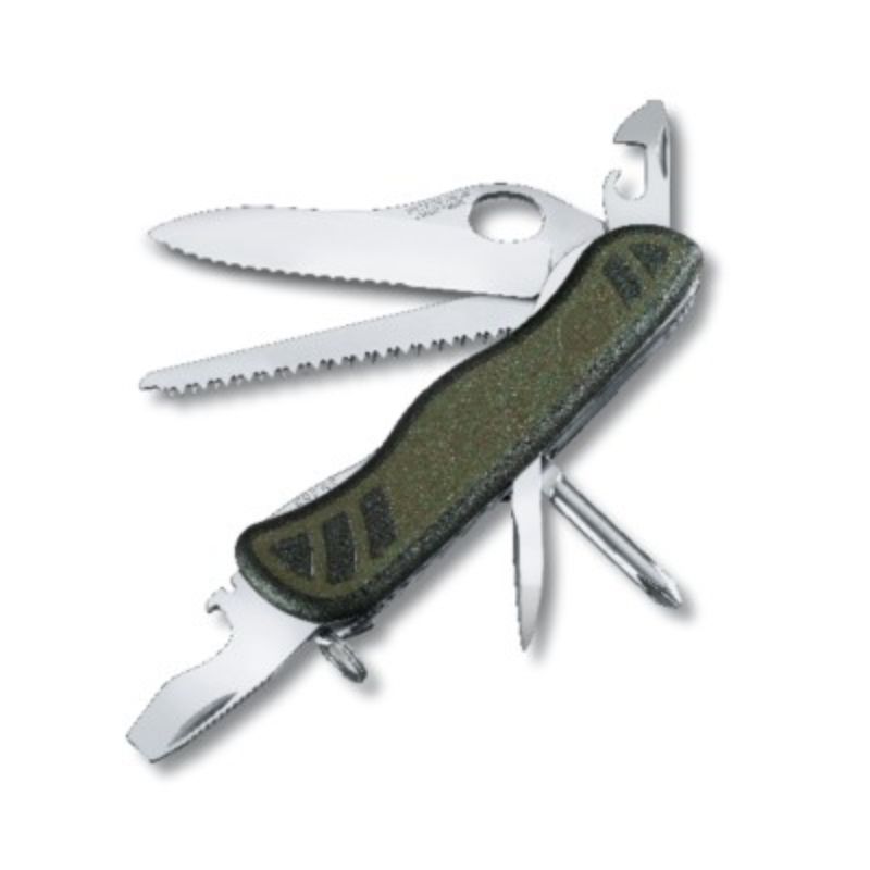 Victorinox - Swiss Soldier's knife 08, 111 mm, green/black – CABLE Shop